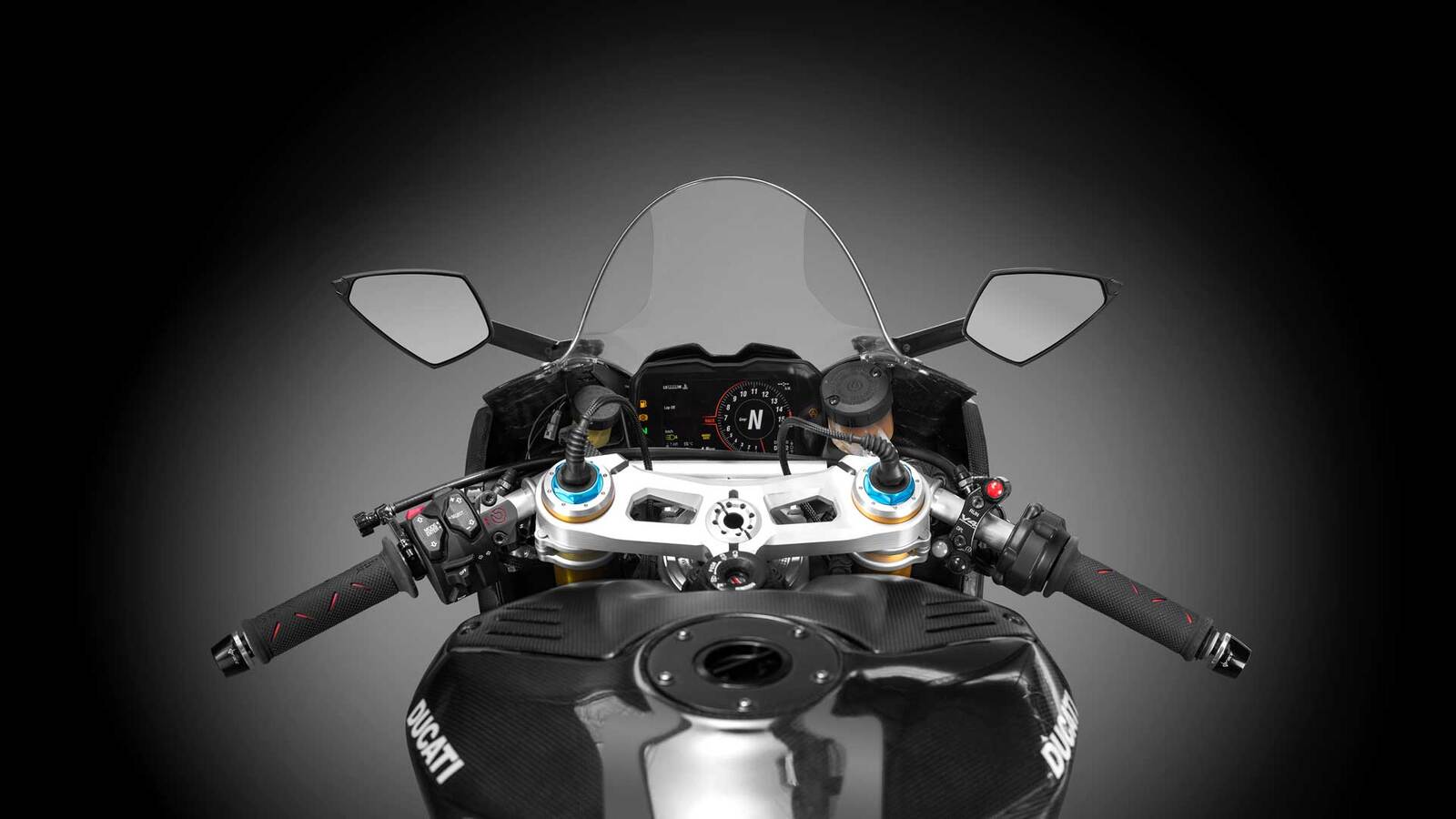 Buy DAE-V2V4 DAEMON rear view mirrors, DUCATI PANIGALE, V2-V4 | DB RACE ...